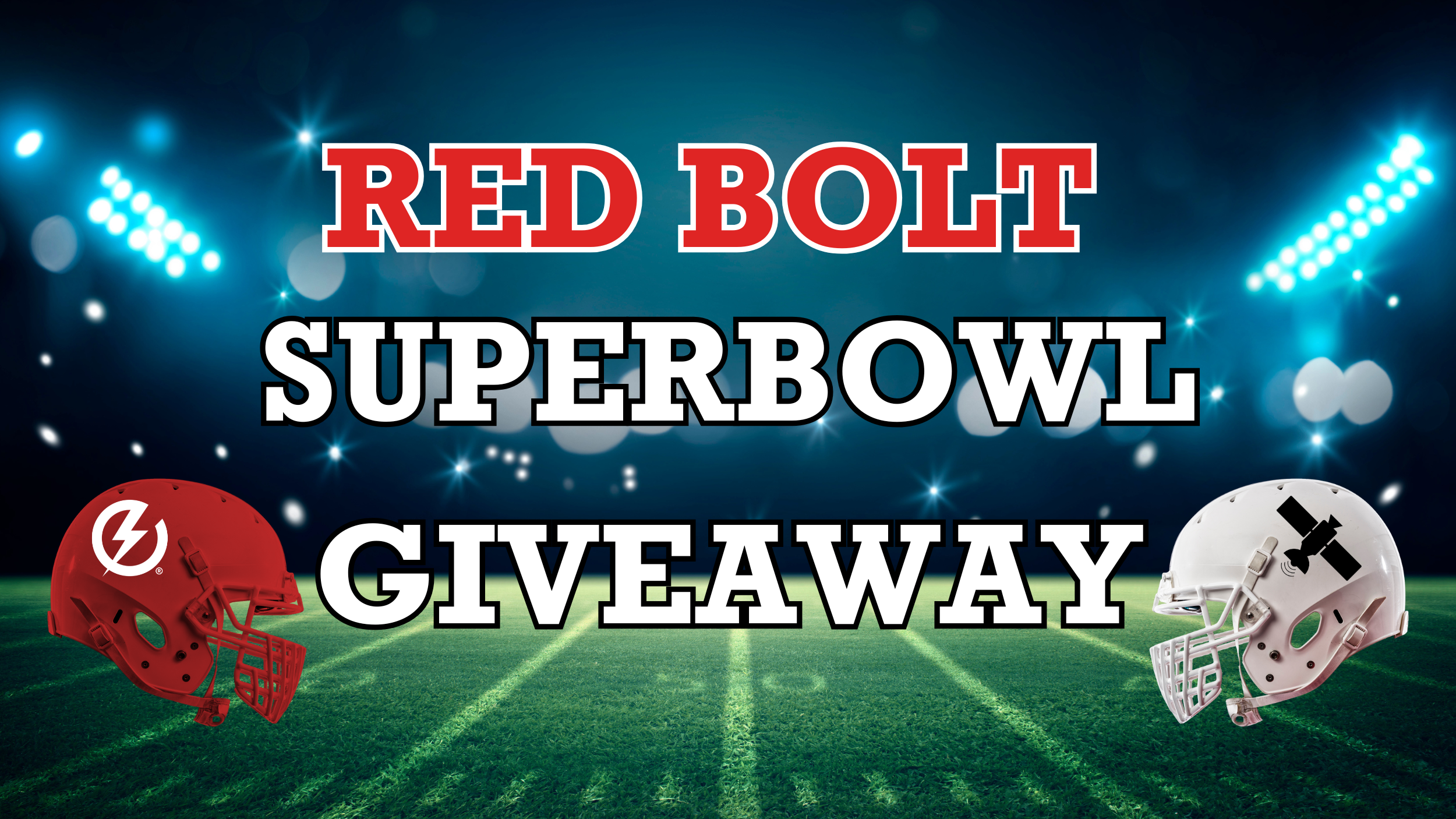 Superbowl Giveaway | Red Bolt Broadband